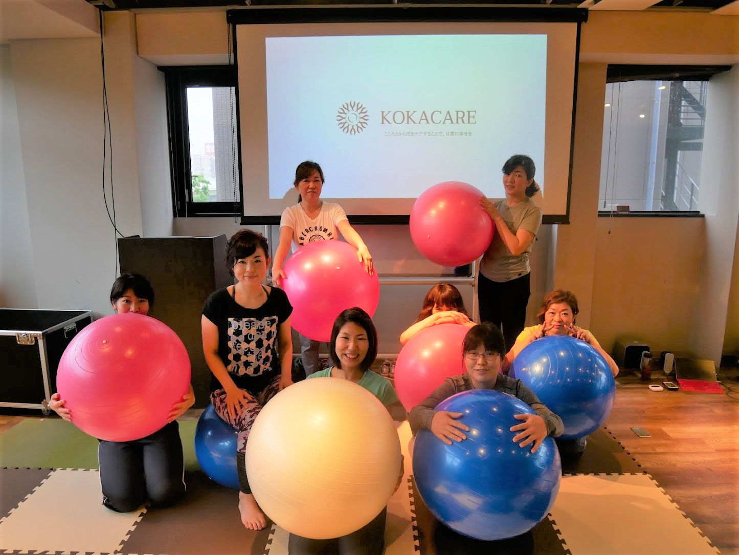【イベントレポート】バランスボールイベントを開催しました！ | KOKACARE for women